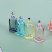China Custom Glass Roller Ball Bottles 5ml 8ml 10ml for Essential Oils Perfume for sale