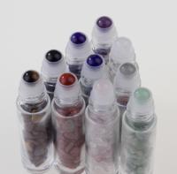 China 10ml Glass Roll On Bottle with Bamboo Cap for Essential Oils Body Oil for sale