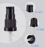 China ODM Cosmetic Black Fine Mist Sprayer 22/410 24/410 Non Toxic Practical for sale
