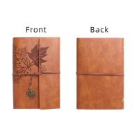 China Custom Leather Journal Notebook With Pendant Strap Closure, Refillable Pages, A5/A6/A7 Sizes for sale