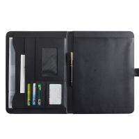 China A4 PU Leather Conference Resume Portfolio Binder Padfolio Promotional Gift 70 gsm for sale