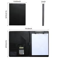 China 70gsm Office Business Portfolio Folder A4 Clipboard Binder Promotional Gift for sale