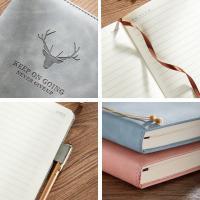 China Custom Logo A5 Hardcover PU Leather Journal, For Meeting Notes, Daily Diary & Gifts for sale