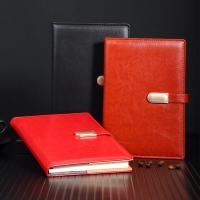 China Custom Logo A5 Executive Leather Notebook, Premium PU Leather Hardcover Business Journal for sale