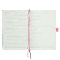 China Premium Pocket Faux Leather Undated Daily Planner Notebook Organizer Schedule A5 Calendar for sale