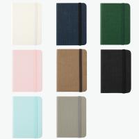 China Portable A7 Pocket Notebook with PU Leather Cover, Custom Logo Available for sale