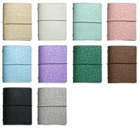 China Custom Embossed PU Leather Pocket Journal Loose Leaf Bound Notebook Gold Stamping for sale