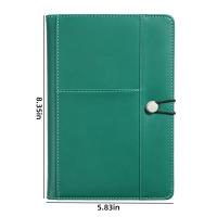China A5 Giveaway Custom Leather Notebook Executive With Elastic Band 80gsm for sale