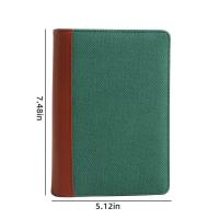 China A6 A5 Custom Leather Notebook Reusable Binder Journal For Business Meeting School for sale
