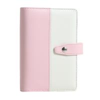 China Personalised Refillable A6 A5 Leather Notebook PU Loose Leaf Magnetic Closure For Organizing for sale