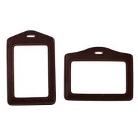 China Double Sided Retractable Business Card Badge Holder Id Name Tag Holders OEM for sale