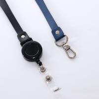 China Double Sided Retractable Business Card Badge Holder Id Name Tag Holders OEM for sale