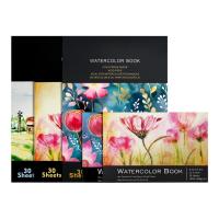 China A4 A5 300 Gsm Watercolor Sketchbook Stationary Thick Blank Drawing Pad For Travel for sale