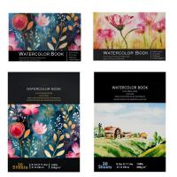China A4 A5 300 Gsm Watercolor Sketchbook Stationary Thick Blank Drawing Pad For Travel for sale