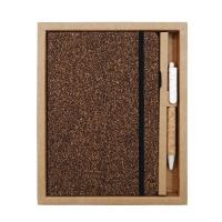 China Eco Friendly Cork Cover Stationery Planners Notebooks Bulk Order Custom Logo for sale