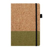China Custom Recycled Cork Cover Notebook Business Gift Set Hardcover Journal Eco Friendly for sale