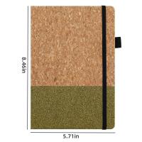 China Custom Recycled Cork Cover Notebook Business Gift Set Hardcover Journal Eco Friendly for sale