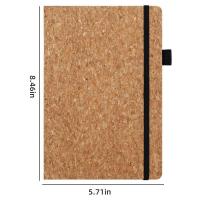 China A5 Notebook Stationary Set With Cork Grain Cover Acid Free Personalised for sale