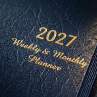 China Mini Portable Yearly Daily Weekly Monthly Planners Notebook CMYK Printing Customizable for sale