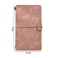 China Personalised Saddle Stitching Leather Bound Notebook A6 80gsm Diary Journal For Women for sale