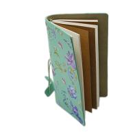 China Personalized A6 PU Refillable Leather Notebook Travel Journal Detachable Portable for sale