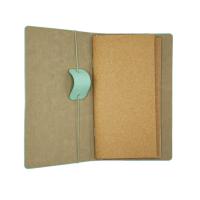 China Personalized A6 PU Refillable Leather Notebook Travel Journal Detachable Portable for sale