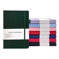 China Personalized Monogrammed A5 PU Leather Bound Journal Hardcover Notebook Business Notepad for sale