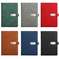 China Luxury Custom PU Leather Notebook Gift Set, Wholesale Hardcover Journal For Business Promotional Events Custom Logo for sale
