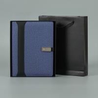 China Custom New A5 PU Leather Power Bank Notebook Set, Multi-Functional Charging Journal, Business Corporate Gift Wholesale for sale