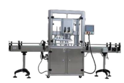 China Tracking Type Rotary Capping Machine Horizontal Spin Capping Machine for sale