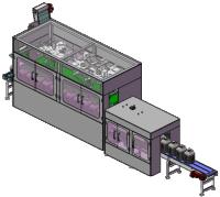 China Parallel Robot Spider Hand Packing Machine Pressure Lift Ring Machine for sale