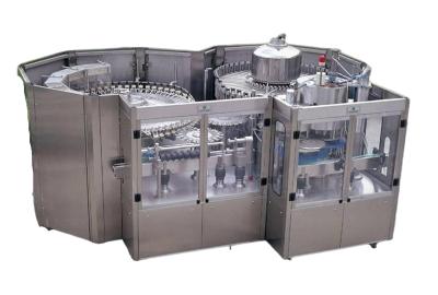 China High Speed Continuous Rotary Filling Machine Revolving Turntable Design For Beverage Food for sale