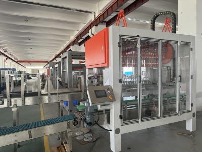 China Compact Packing Machine Mini Compact Case Packer Fully Automatic for sale