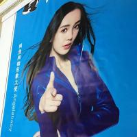 China Uv Inkjet Banner Cloth Roll 130gsm 50m Long HIGH Resolution Printing 635mm for sale