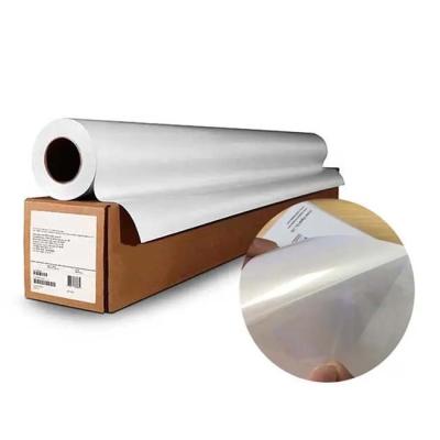 China Wide Format Inkjet Cloth Rolls 120gsm Inkjet Paper Waterproof for sale