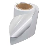 China Repositionable Back Self Adhesive PP Paper Sheet Matt White Polypropylene Film for sale