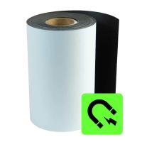 China Sign Roll Up Magnetic Sheet Roll Double Sided 1mm Magnetic Sheet Self Adhesive for sale