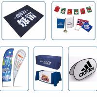China Soft Sublimation Media Paper Flag Cloth Compatible With Sublimation Ink for sale