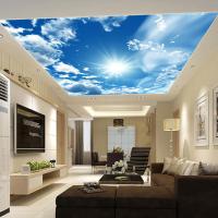 China durable Pvc High Gloss Stretch Ceiling Film For Home Decoration Ceilings for sale