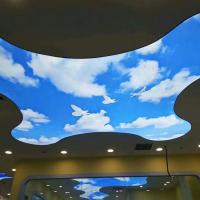 China Special Shaped Stretch Pvc Ceiling Film For Indoor Ceiling Shopping Mall Ceiling for sale