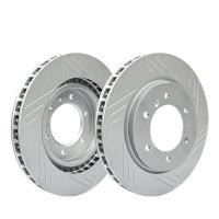 China Front Slotted Brake Rotors A0004212312 Auto Front Brake Disc Rotor For Mercedes Benz W205 C43 C450 AMG W213 E300 E400 E43 X253 GLC300 Premium for sale