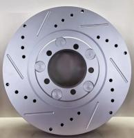 China Drilled Slotted Coated Geomet Ventilated Front Brake Disc For Hyundai Accent Hyundai Solaris Rb/KIA Rio Ub 2010-2019 OEM ODM Wholesale Trial Order Available for sale