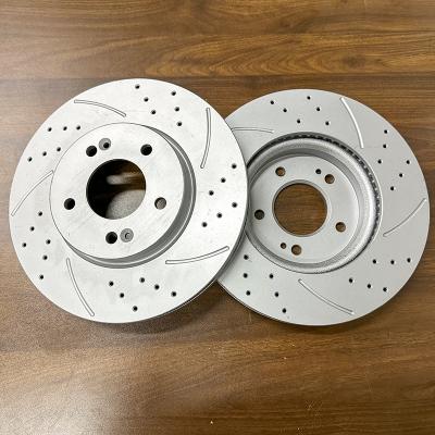 China Brake Disc Rotor 97035140500 98200214201 For Porsche Panamera Front Premium Cast Iron Geomet Coated Heavy Duty Geomet Coated Disc Brake Rotor for BMW E90 Brake Disc E81 for sale