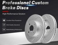 China High Cost Performance Ratio Brake Disc Coated Geomet Anti-Rust Rear Brake Discs Aftermarket Rear Brake Discs for Honda Civic Fd/Fb /Acura Csx Ilx for sale