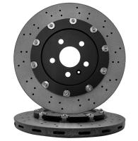 China Brake Rotor Disc 43512-52040 Auto Parts Slotted Drilled Carbon Ceramic Front Rear Car Brake Disc Carbon Ceramic Brakes Rotor Brake Disc 380*30 For BMW M3-F82/83/M4-F82/Porsche 911 Gt3 (991) for sale