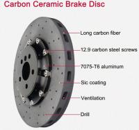 China Wholesale Factory Price Front Carbon Ceramic Brake Disc 52060137ab 12067068 Auto Part Brake Systems For Jeep Carbon Ceramic Brake Disc for Audi RS6/RS7 for sale