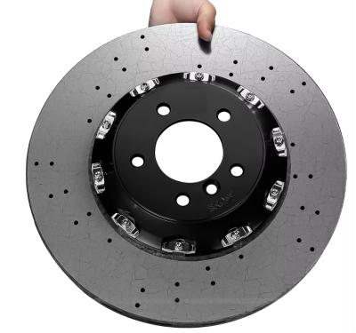 China Auto Brake System Carbon Ceramic Brake Disc 355-440mm Front Rear Carbon Ceramic Brake Rotor For BMW M2 M3 M4 M5 F30 F80 F82 for sale