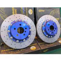 China Auto Brake Parts Front Vented Carbon Ceramic Car Brake Discs Carbon Fiber Brake Rotor Brake Disc For Honda Acura Mdx Nsx Gtr Mclaren 570 600 765 720s 650s for sale