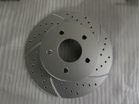 China Ventilated Drilled Slotted Front Brake Rotor Disc 370*36mm OE 2224215100 Rear 292*14mm Brake Disc Manufacturer'S Wholesale 43206-6RR0A For Nissan ROGUE for sale