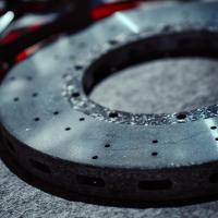 China For Car Carbon Ceramic Brake Disc Using Original Caliper Upgrade Front Carbon Rotor For Nissan GTR R35 BMW M2 3 4 for sale